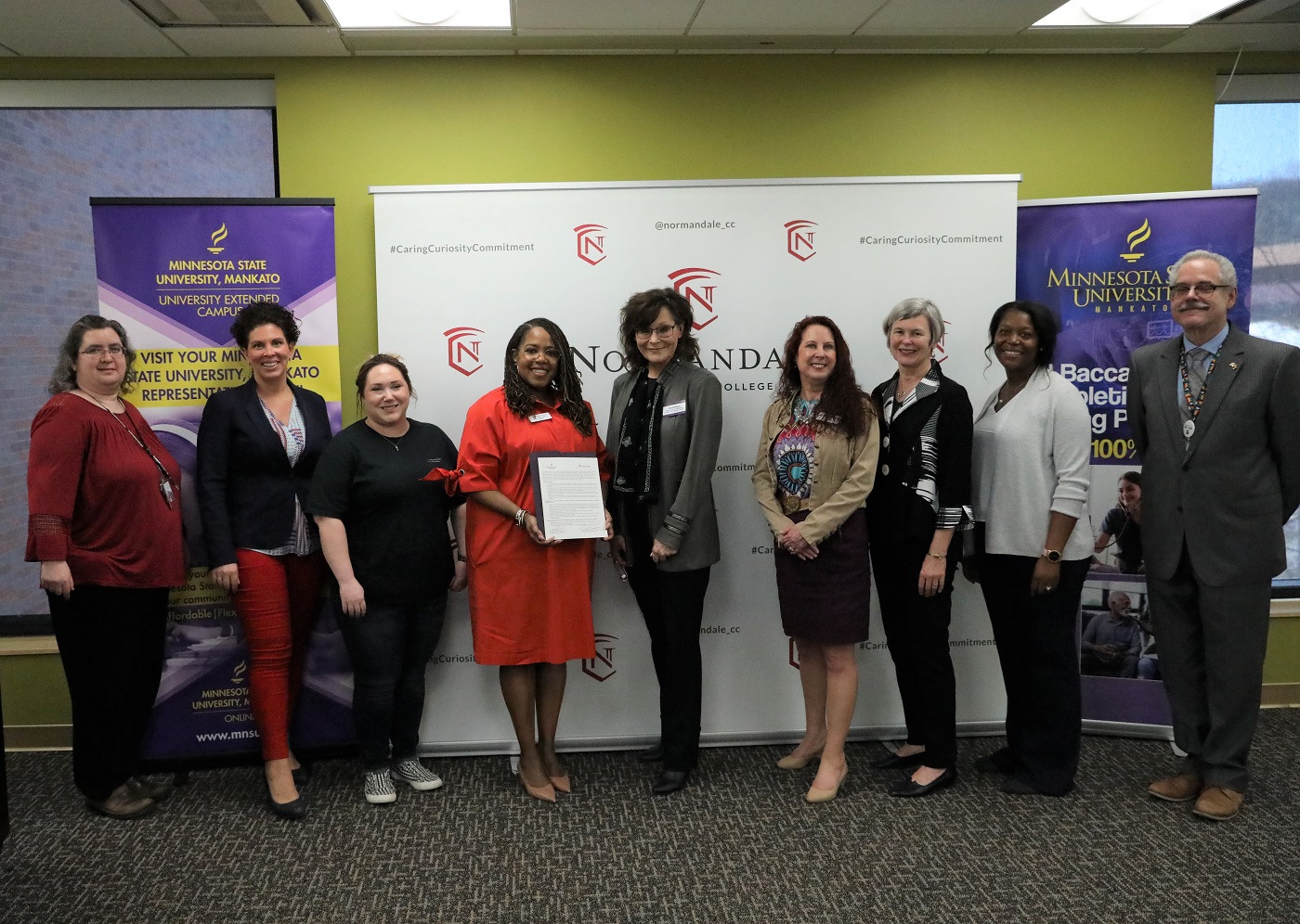 Normandale and Minnesota State Mankato announce Maverick Advance Plan ...